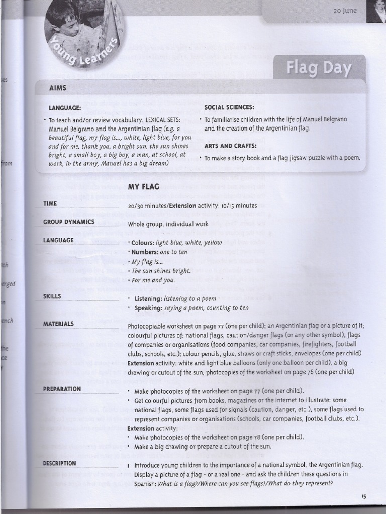 Celebrating Our Heritage - Flag Day PDF | PDF