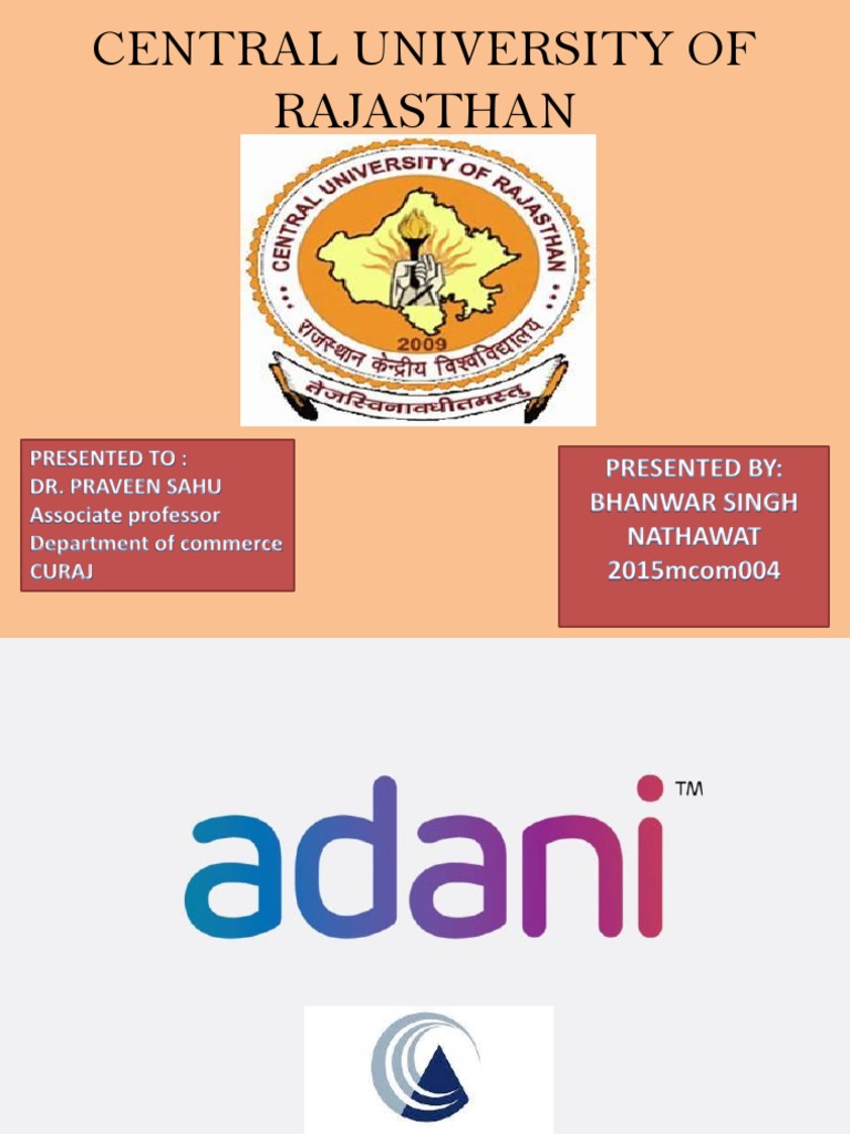 Adani Group Business Model Overview | PDF | Economies | Business