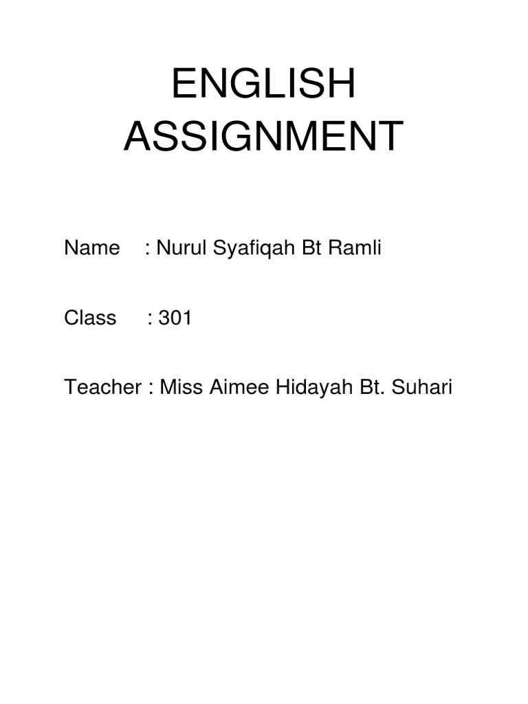 English Assignment | PDF | Healthy Diet | Nutrition