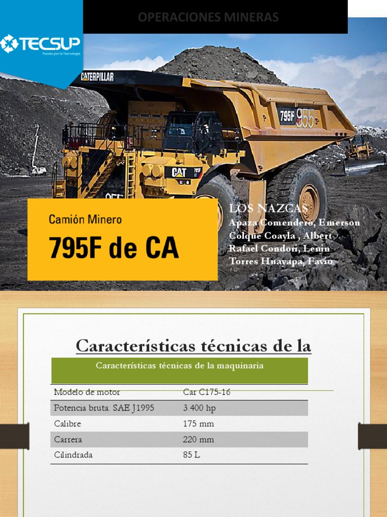 Caterpillar795f Ac | PDF | Camión | Vehículos terrestres