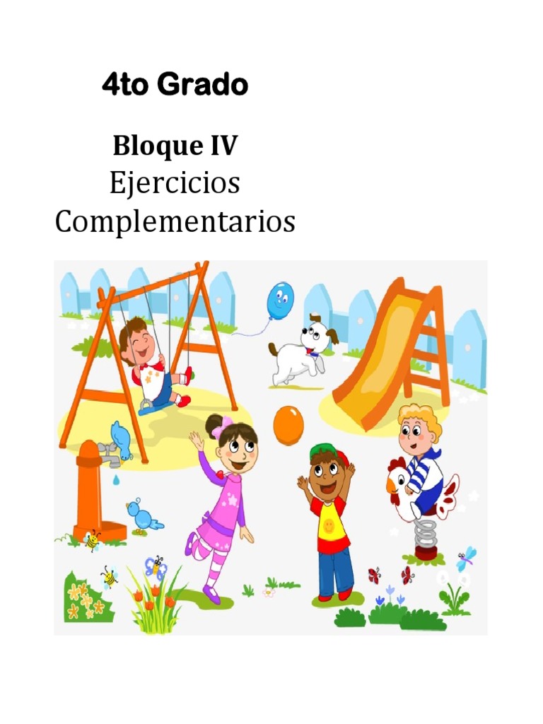 4to Grado - Bloque 4 - Ejercicios Complementarios | PDF | Separación de poderes | Nueva españa