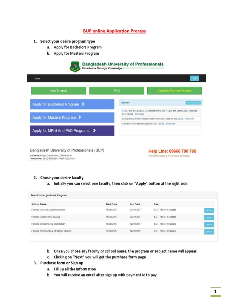 Application Submission Process | PDF | Authentication | Payments
