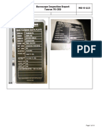 Borescope Sample Report PDF | PDF | Gear | Turbine