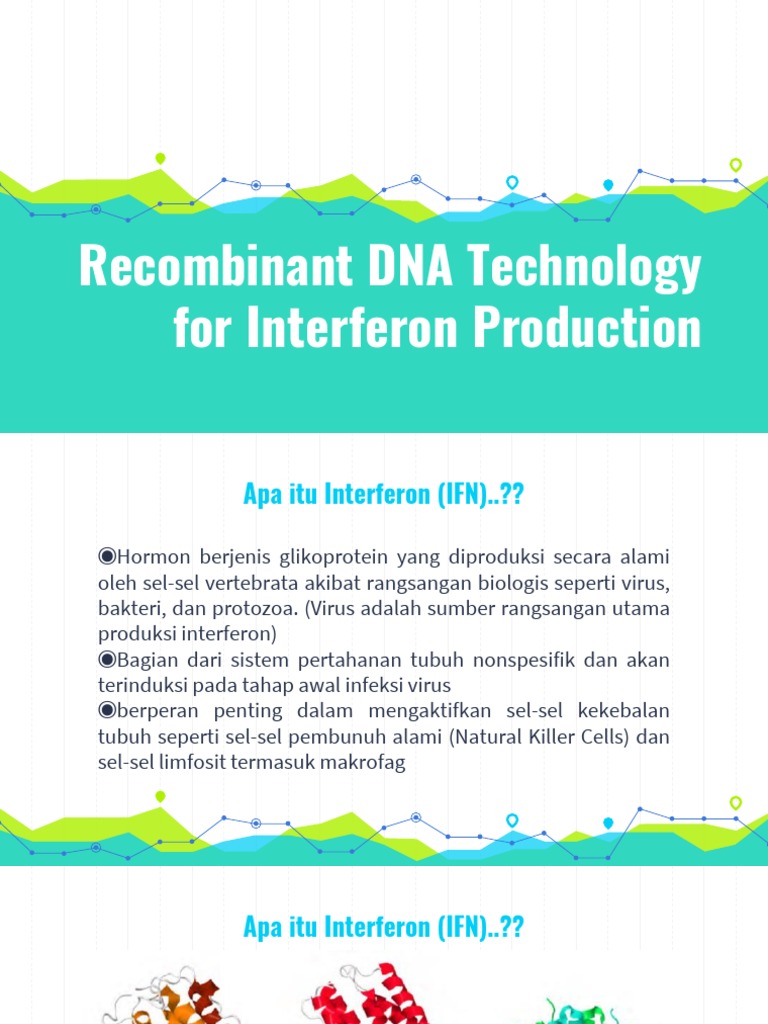 Recombinant DNA Technology For Interferon Production | PDF