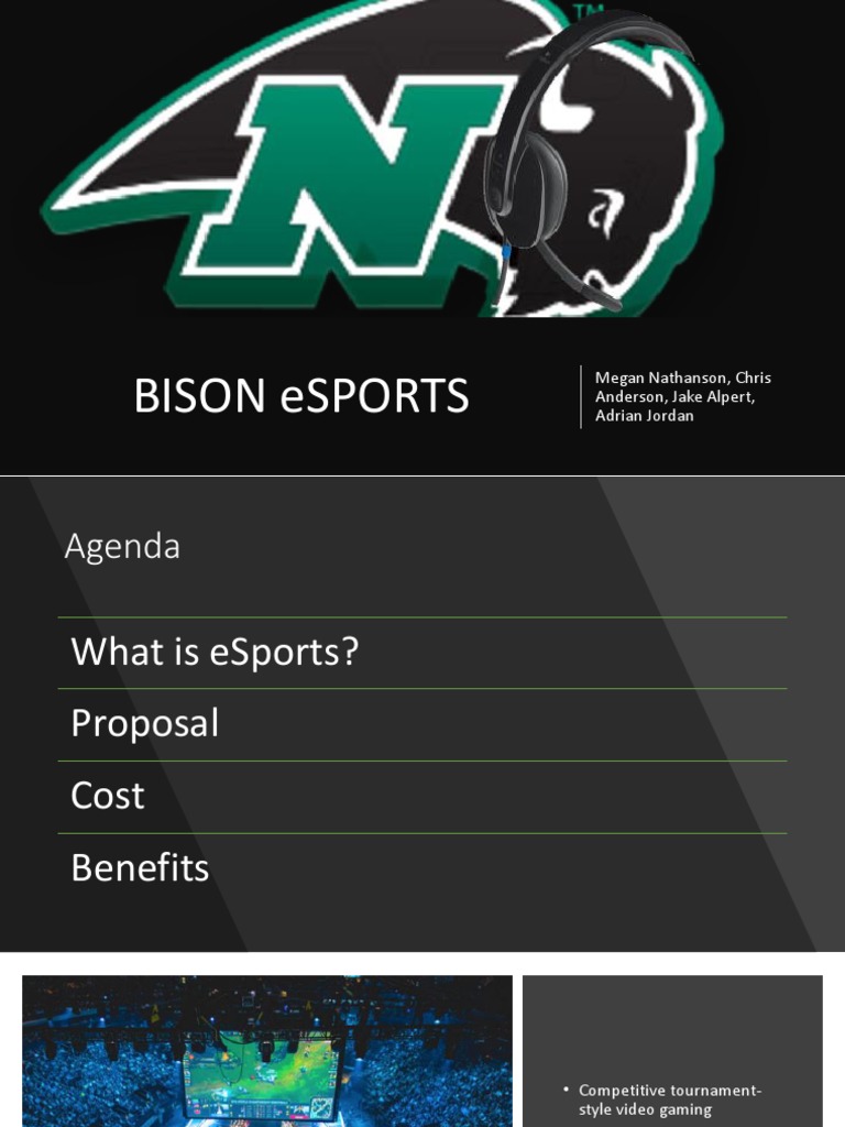 Esport Presentation | PDF | Sports | Business