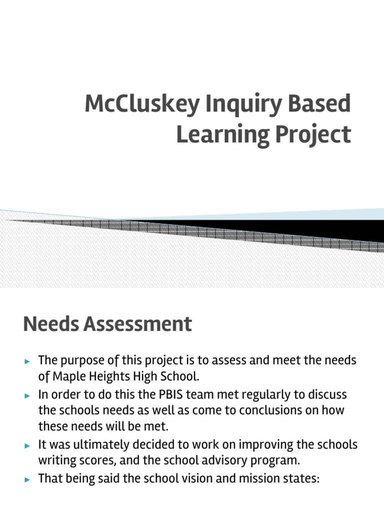 Maple Heights High School Improvement Plan | PDF | Educational ...
