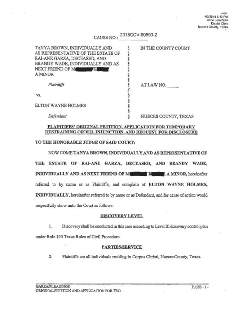 Original Petition | PDF