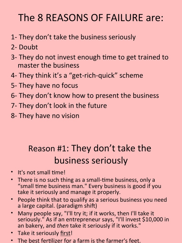 8 Reasons of Failure Notes | PDF