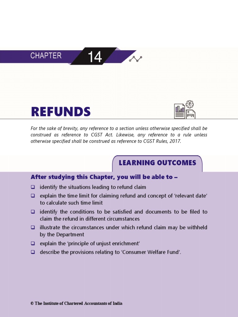 CH 14 Refund | PDF | Tax Refund | Invoice
