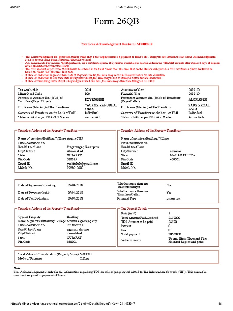 26 Q 2 | PDF | Payments | Tax Deduction