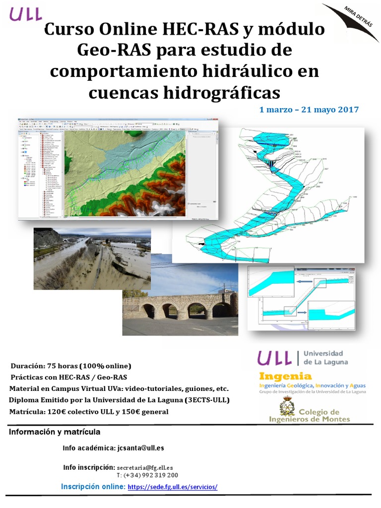 Curso online sobre modelización hidráulica con HEC-RAS y Geo-RAS para ...