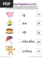 (Abcd, 1234) Worksheet | PDF