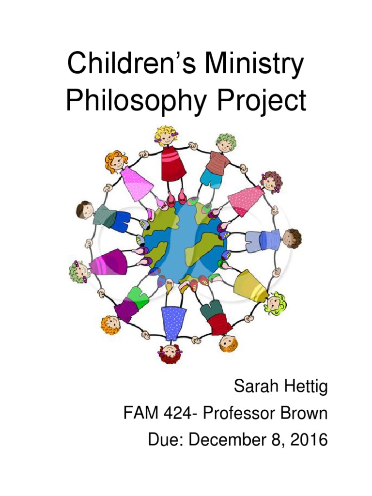 Childrens Ministry Philosophy Paper | PDF | Prayer | Learning