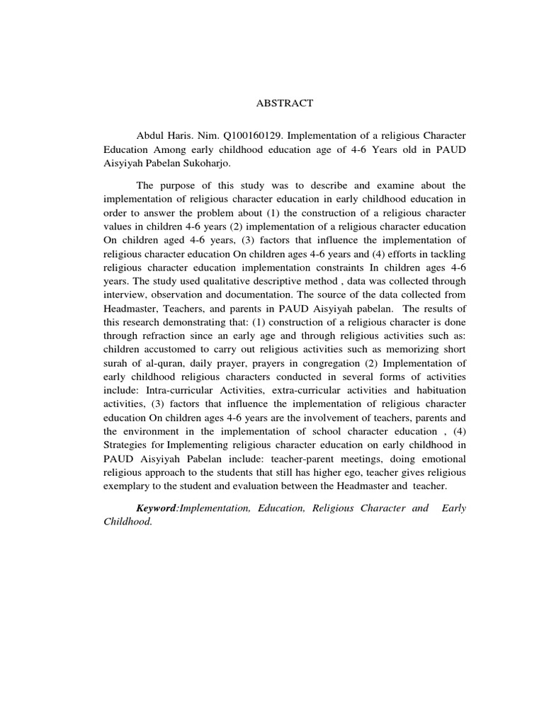 Abstrak English | PDF