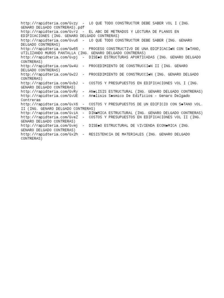 Libros Genaro Delgado Contreras | PDF