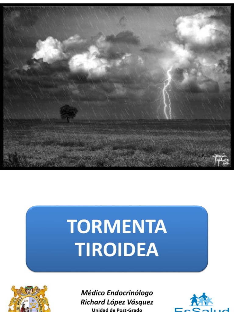 Clase 05 Tormenta Tiroidea | PDF | Hormona estimulante de la tiroides ...