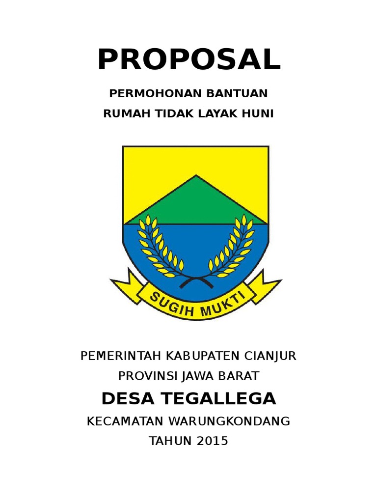 Proposal Bedah Rumah | PDF