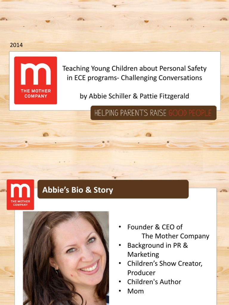 Teaching Kids Personal Safety Skills | PDF | Teachers | Social Institutions