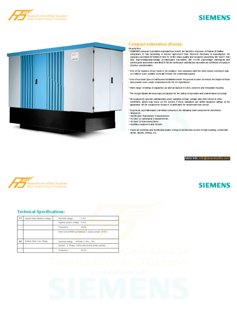 Compact Substation Kiosk | Electrical Substation | Electric Power ...