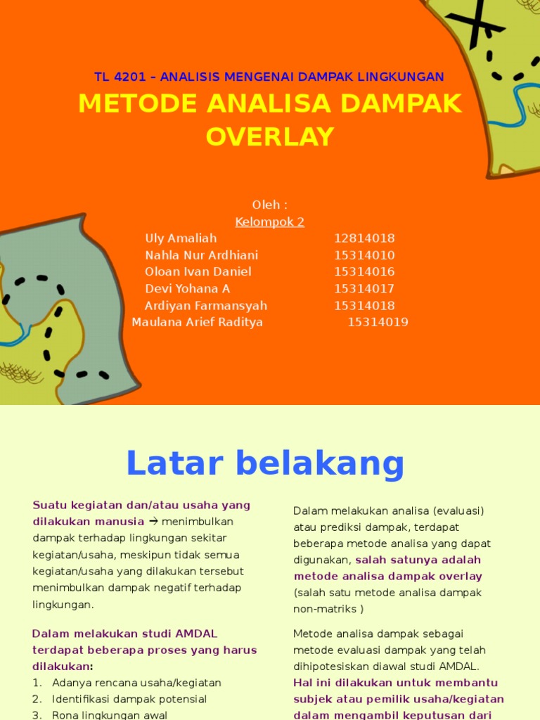 ANALISIS METODE OVERLAY DALAM STUDI AMDAL | PDF