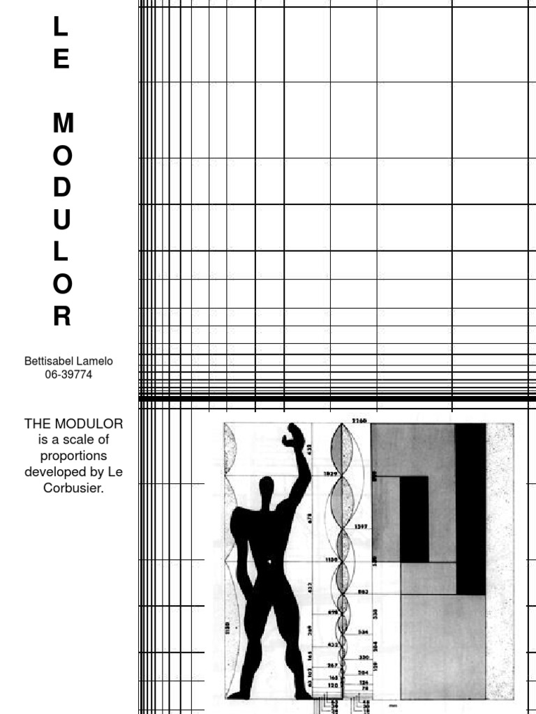 Le Modulor | Mathematics | Science