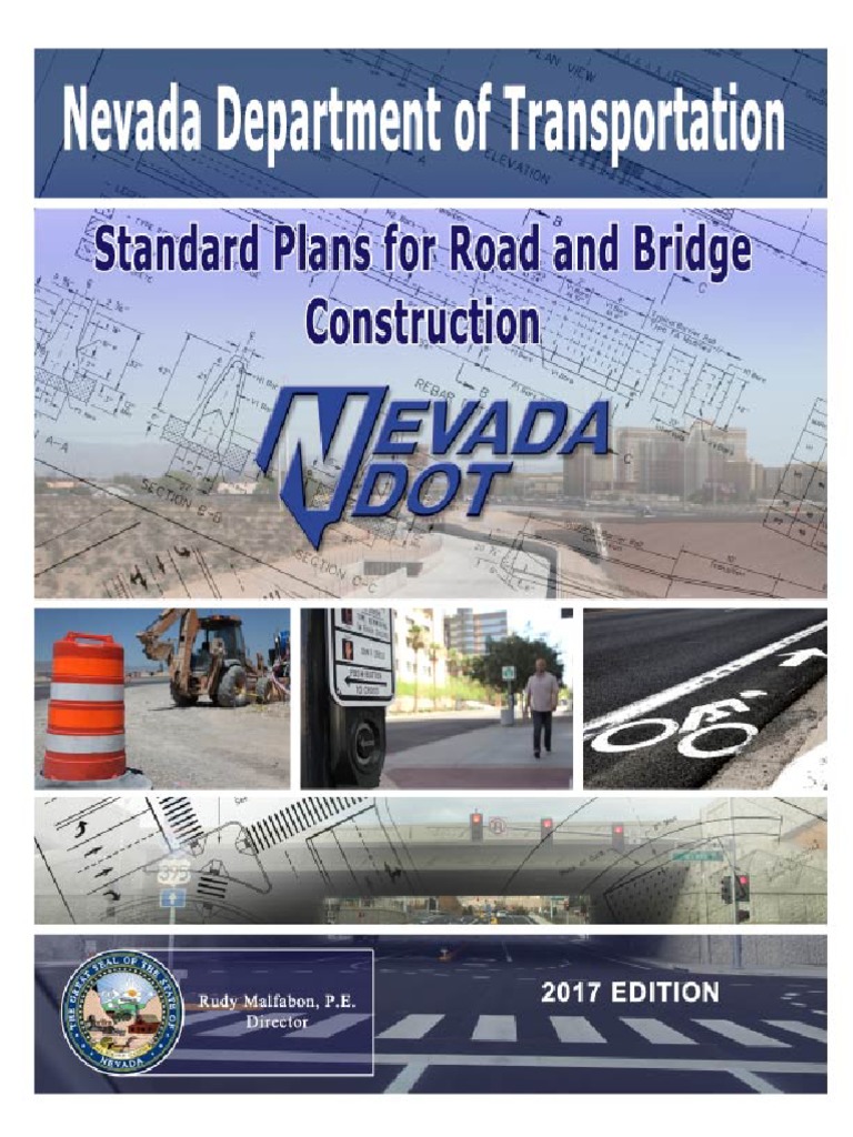2017 NDOT English Standard Plans | PDF | Land Transport | Transport ...