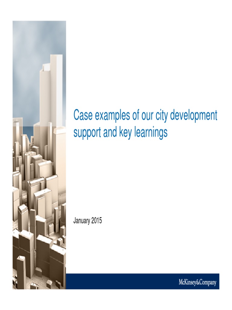 CIC McKinsey - Case Studies and Learnings | PDF | Mc Kinsey & Company ...
