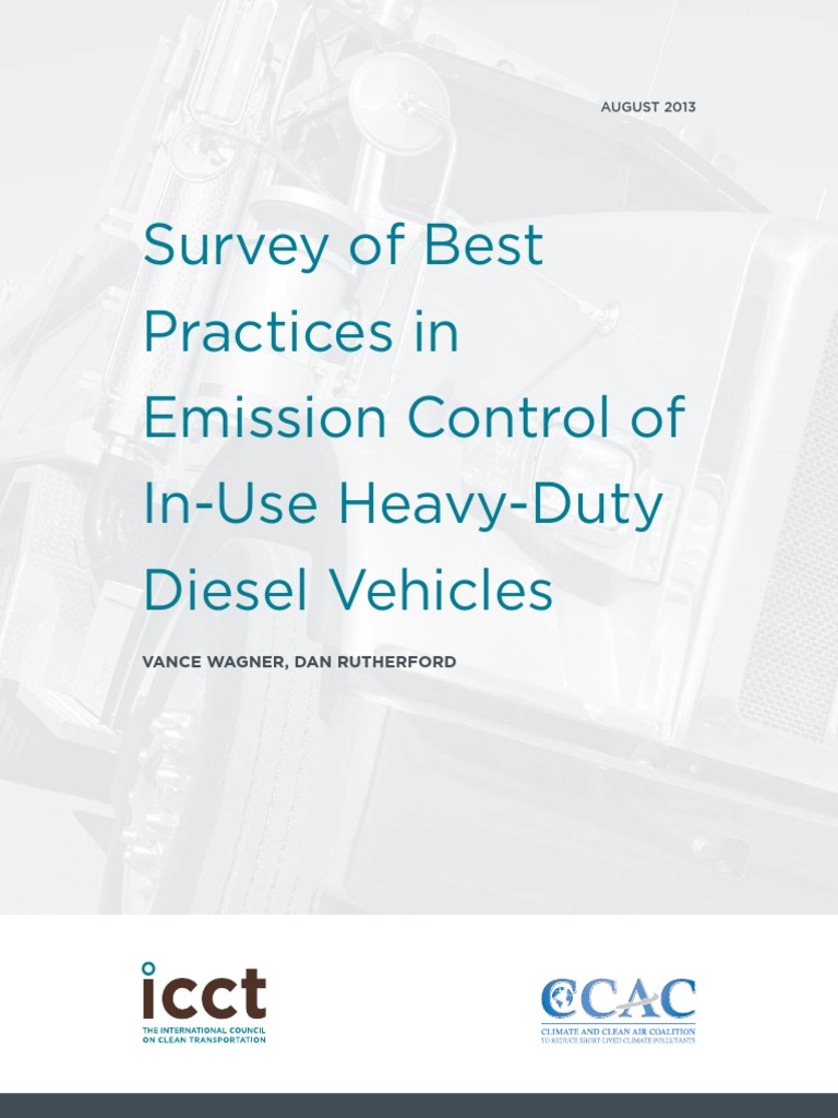 Diesel Report | PDF | Emission Standard | Air Pollution