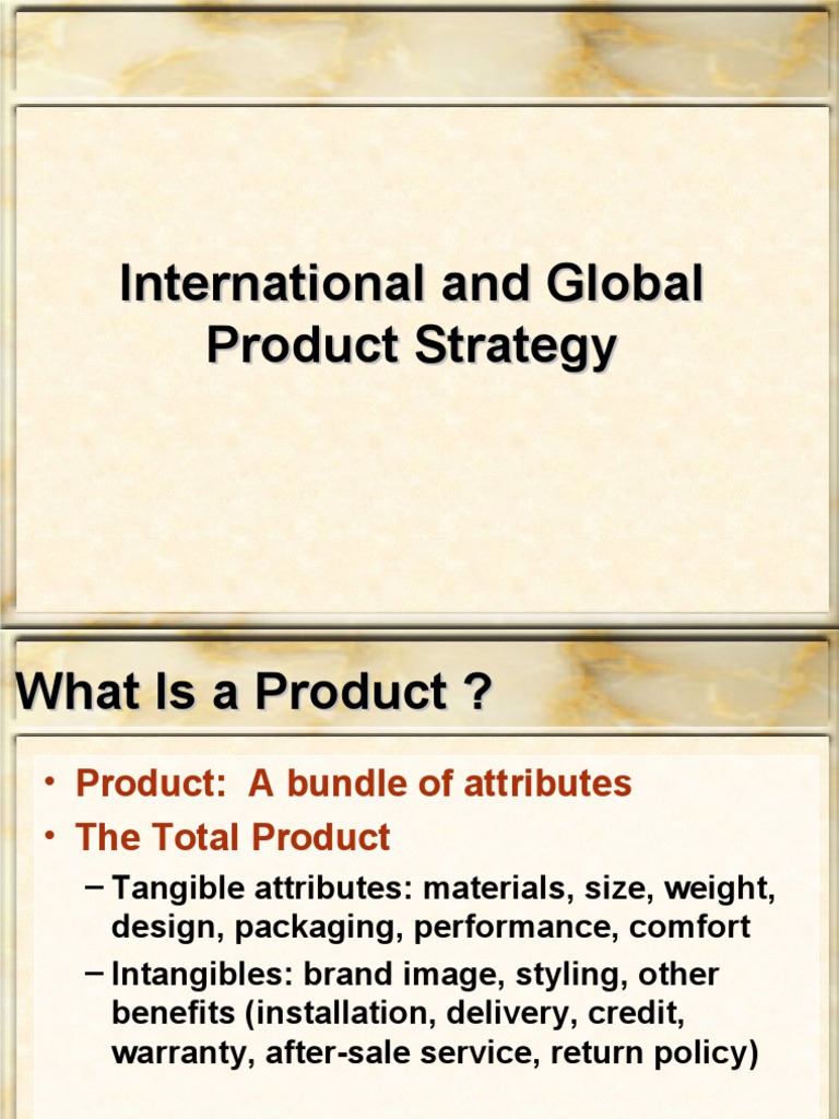 CH 08 International and Global Product Strategy | PDF | Innovation ...
