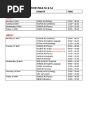Final GCE Timetable, Summer 2025 | PDF | Science
