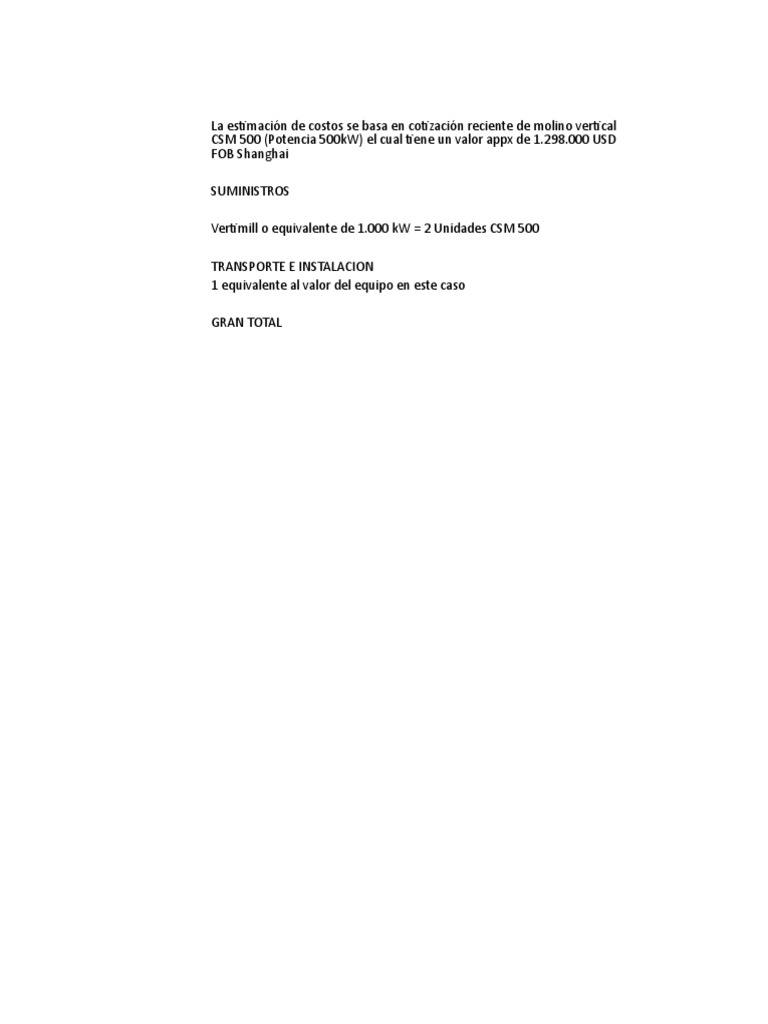 Verti Mill | PDF | Tecnología