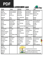 Breakfast and Kickback Menu - Drury Hotels | PDF | Hot Dog | French Fries