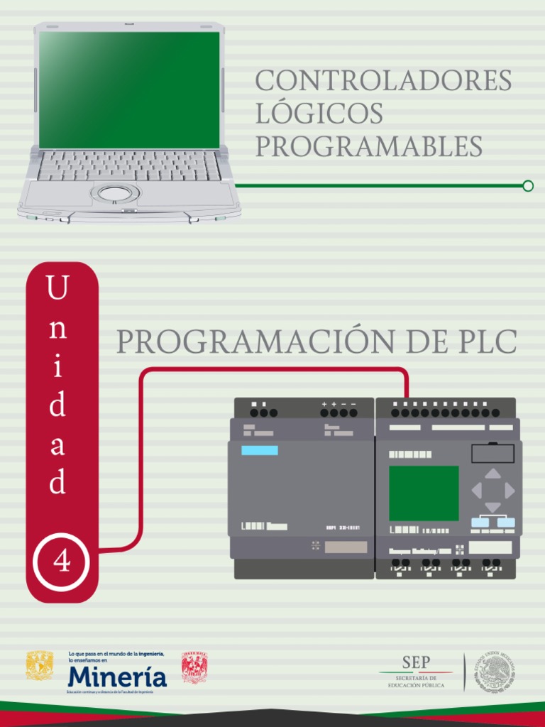 PLC U4 | PDF | Controlador lógico programable | Lenguaje de programación