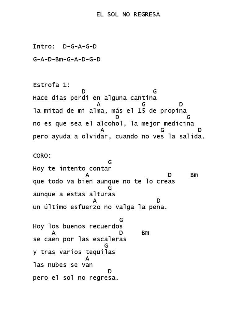 El Sol No Regresa | PDF