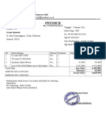 Invoice Example for Product Purchase | PDF | Business