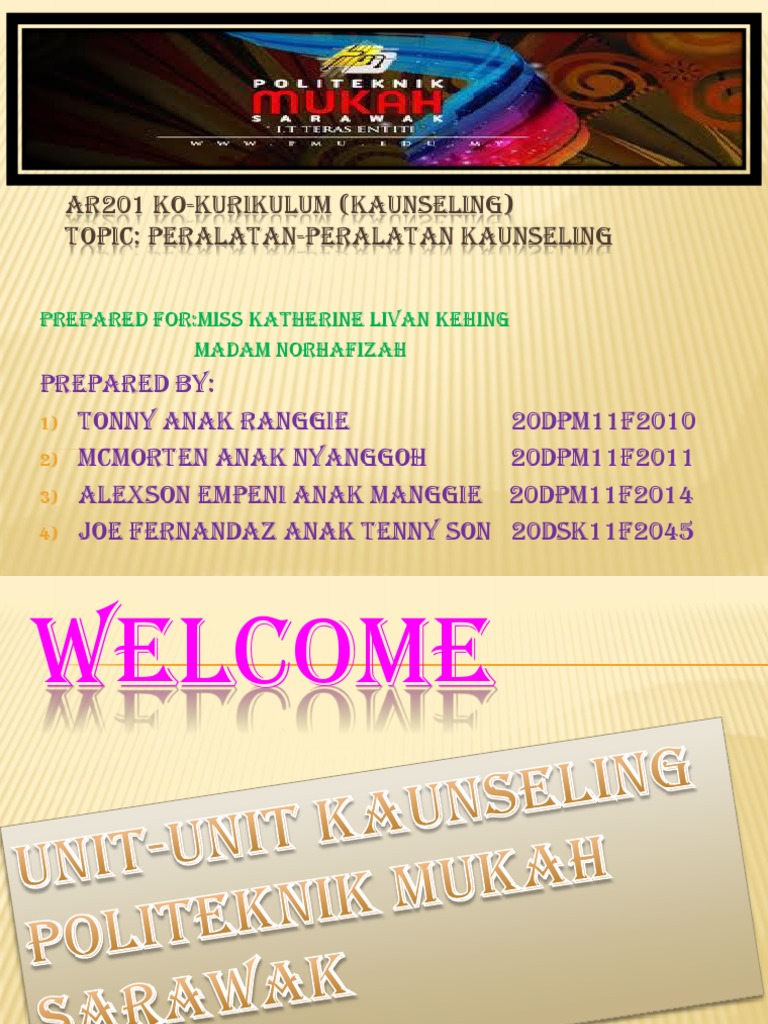 Ar201 Ko-Kurikulum (Kaunseling) | PDF | Kajian Bahasa Asing