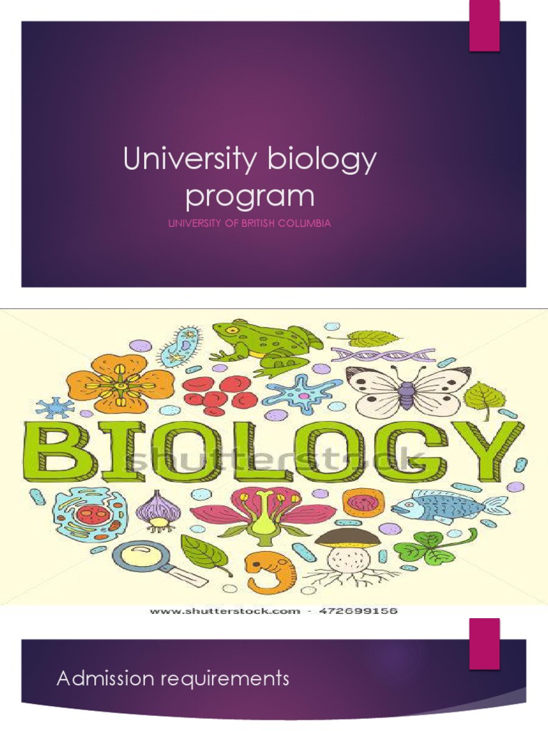 University Biology Program | PDF