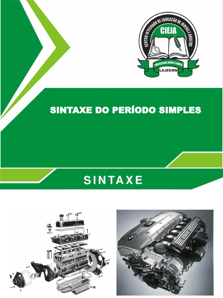 Sintaxe Do Período Simples | PDF | Assunto (gramática) | Predicado ...