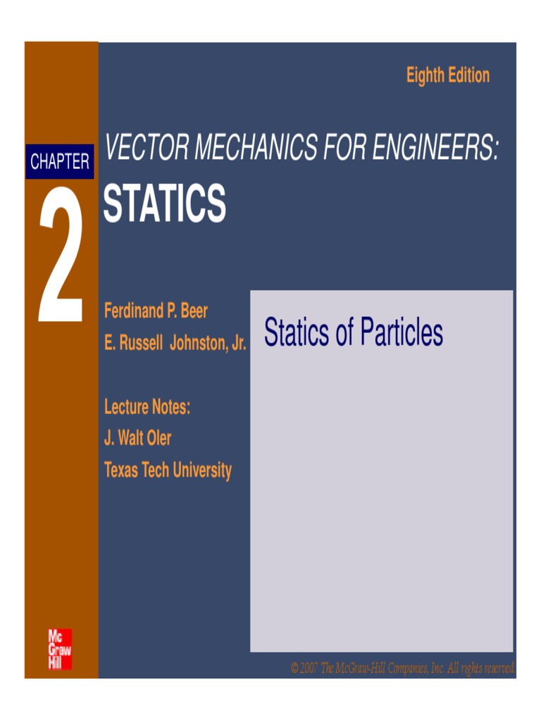 Skmm1203 Statics of Particle | PDF | Euclidean Vector | Force