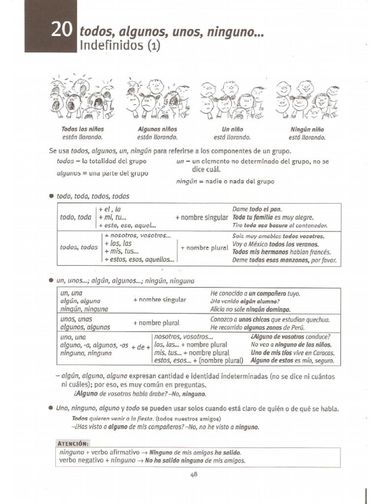 Alguno Ninguno