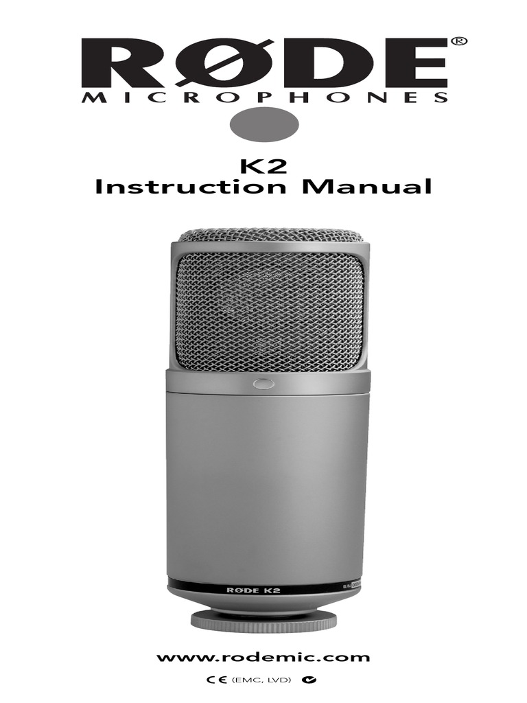 k2 Product Manual PDF | PDF | Microphone | Equalization (Audio) k2 Product Manual PDF | PDF | Microphone | Equalization (Audio)