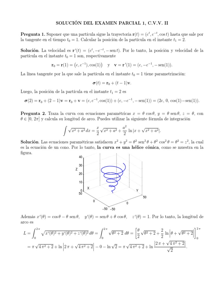 Ejercicios Resueltos de Calculo Multivariable | PDF | Elipse | Objetos matemáticos