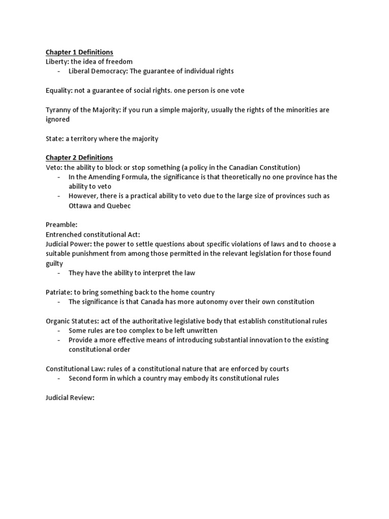 Chapter 1 Definitions | PDF