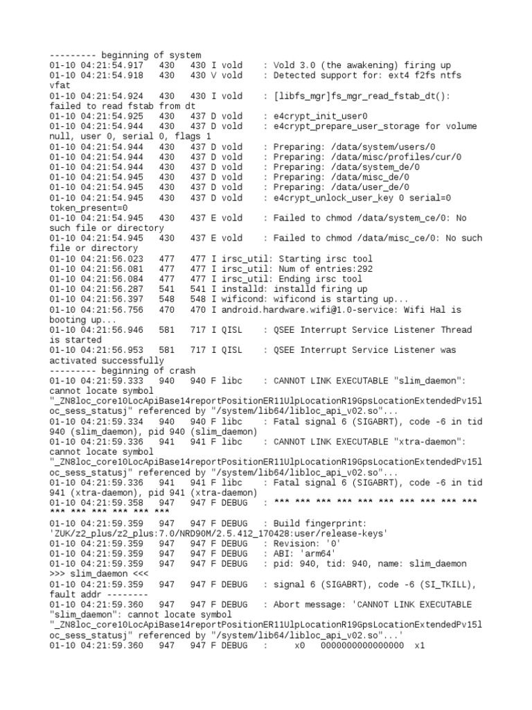 Logcat | PDF | Computer File | System Software