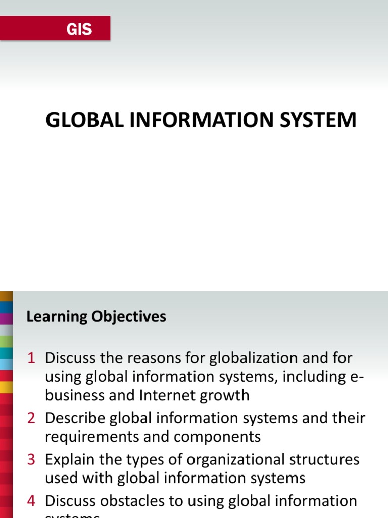 Global Information System | Download Free PDF | Information System ...