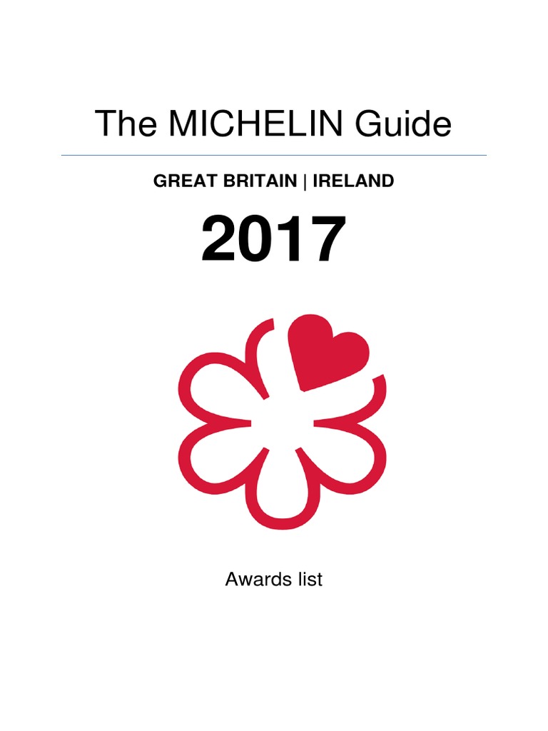 The MICHELIN Guide Selection 2017 | PDF
