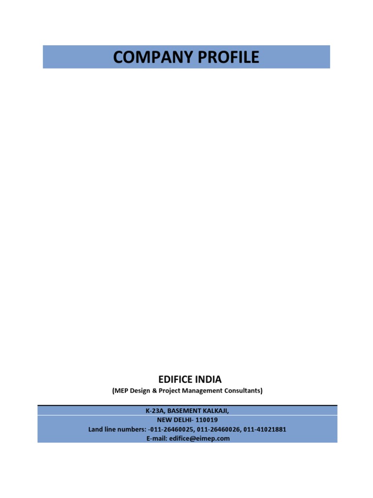 Company Profile | PDF | Science And Technology | Production And ...