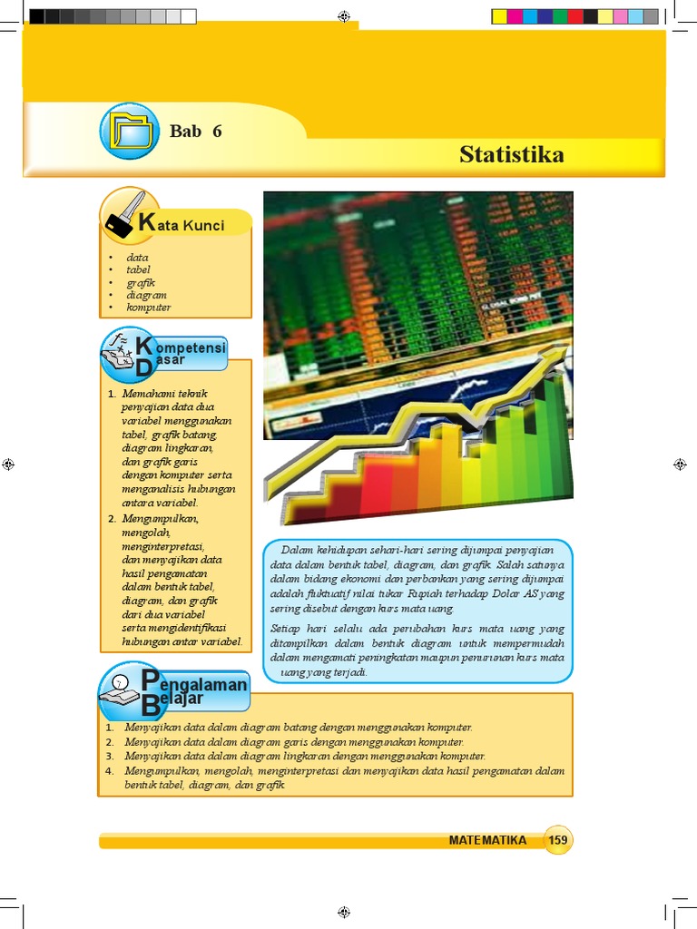 Buku Siswa Kelas 8 SMP Matematika 2014 Bab 6. Statistika. Semester 1 ...