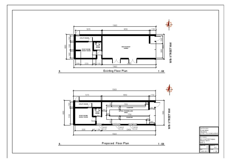Existing Floor Plan: Utility Room | Download Free PDF | Buildings And ...
