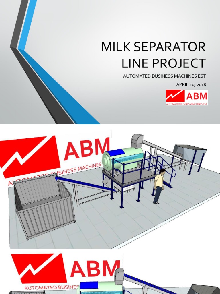 Milk Separator Line Layout Guide | PDF
